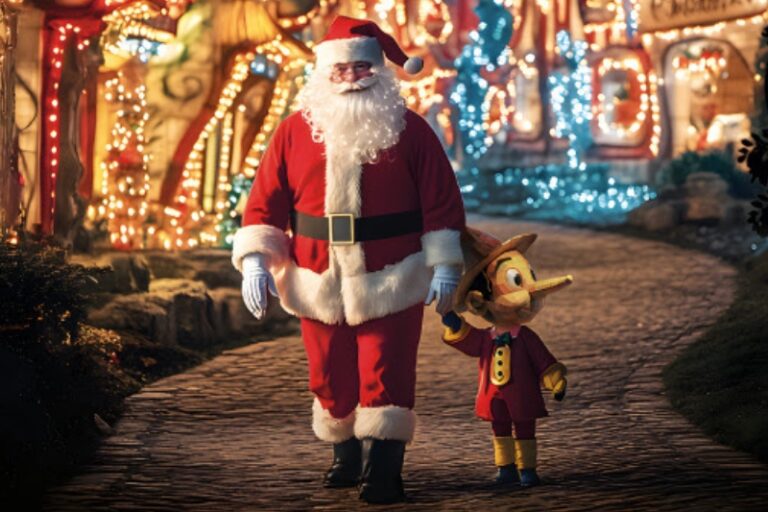 Pinocchio Christmas Edition (Roma EUR): evento luminoso e immersivo
